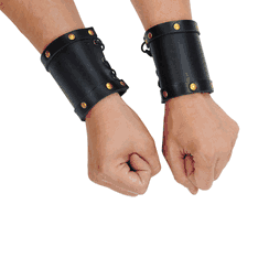 Leather Armor Bracers - Quality Leather Arm Guards