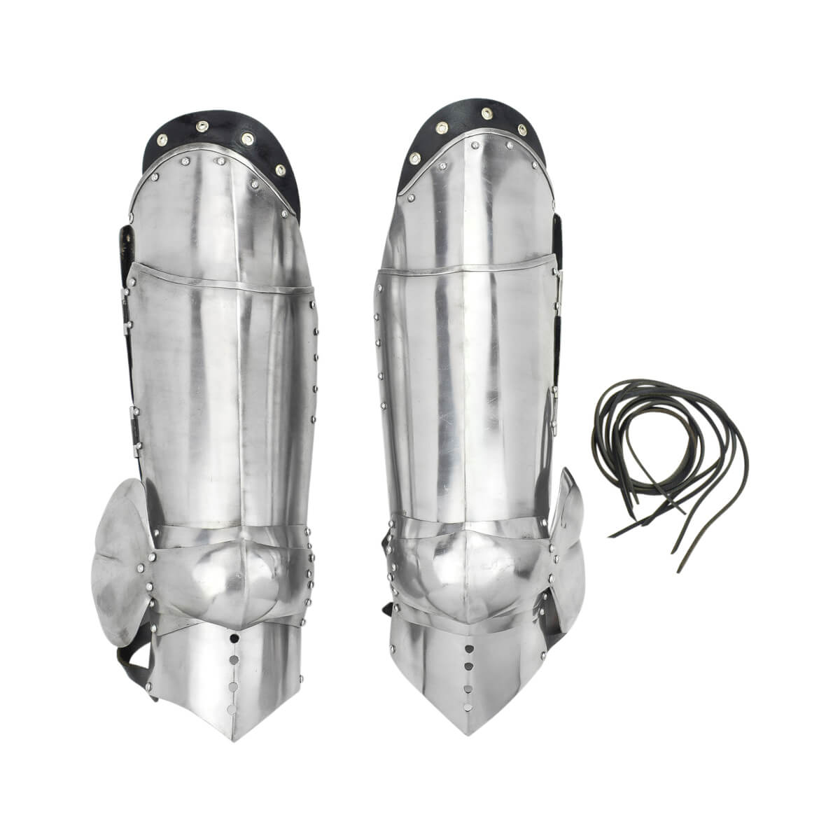 Leg Armor Set / Cuisse and Poleyn - 16 Gauge Steel