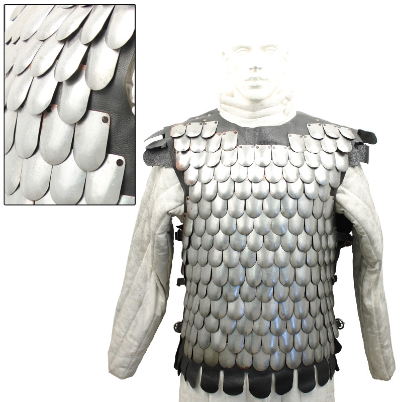 Medieval Middle Age Body Scale Armor II 6C3-IN9111L - Medieval Scale Ar