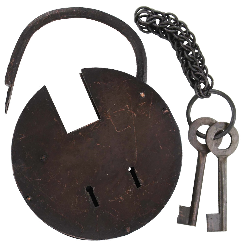 Bambridge Fleet Medieval Prison Cell Padlock 6B2-IN1359 - Dungeon Padlo