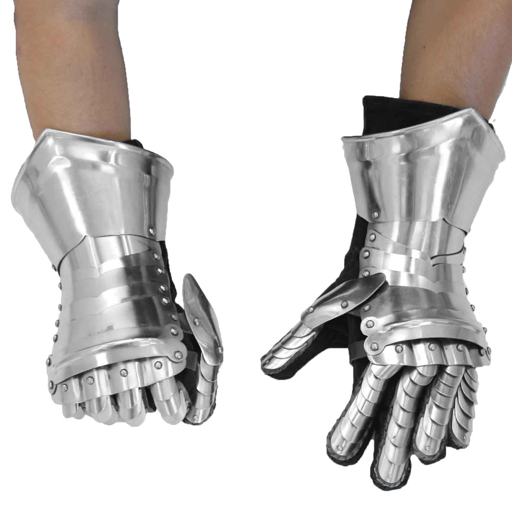Medieval Knight Gothic Style Functional Armor Gauntlets 5F1-IN9403 - Me