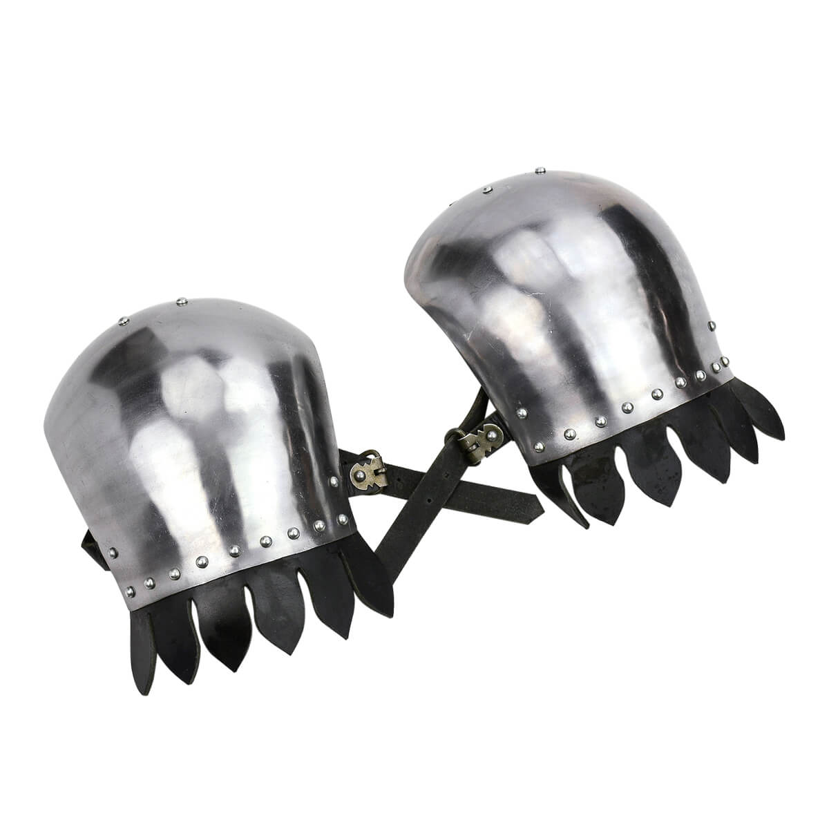 Medieval Pauldrons - Mountable Upgrade for Chainmail and Padded Armor