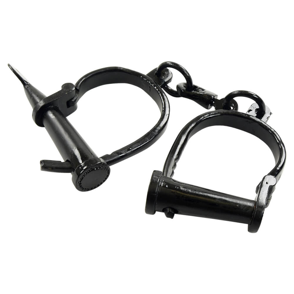 Medieval Shackles / Handcuffs SNAL1301BK - Dungeon Replicas