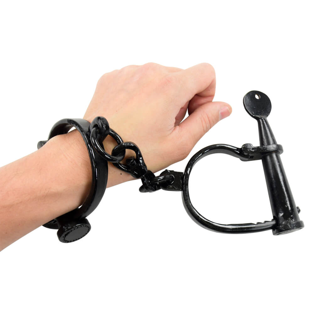 Medieval Shackles / Handcuffs SNAL1301BK - Dungeon Replicas Medieval Shackles / Handcuffs SNAL1301BK - Dungeon Replicas