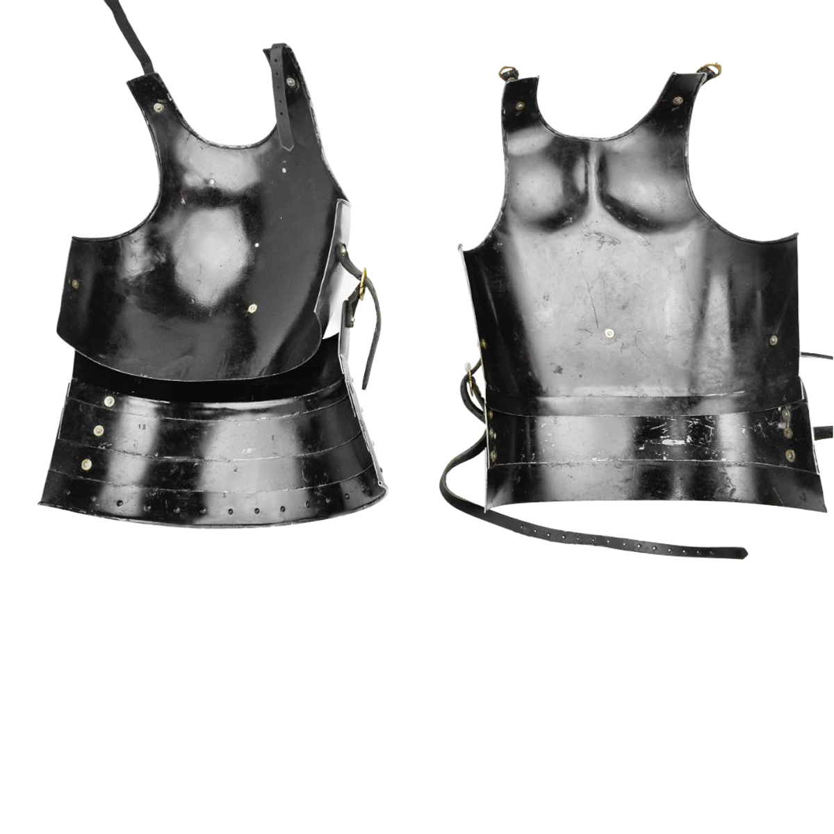 Milanese Plate Cuirass and Tassets – 16 Gauge Steel KW-LB60628L_16