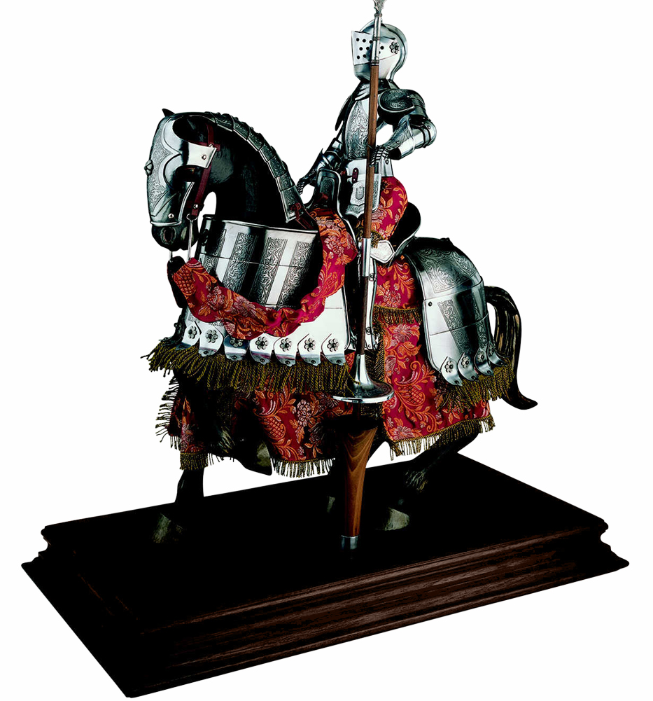 Mounted Spanish Knight of the 16th Century by Marto of Toledo Spain - S