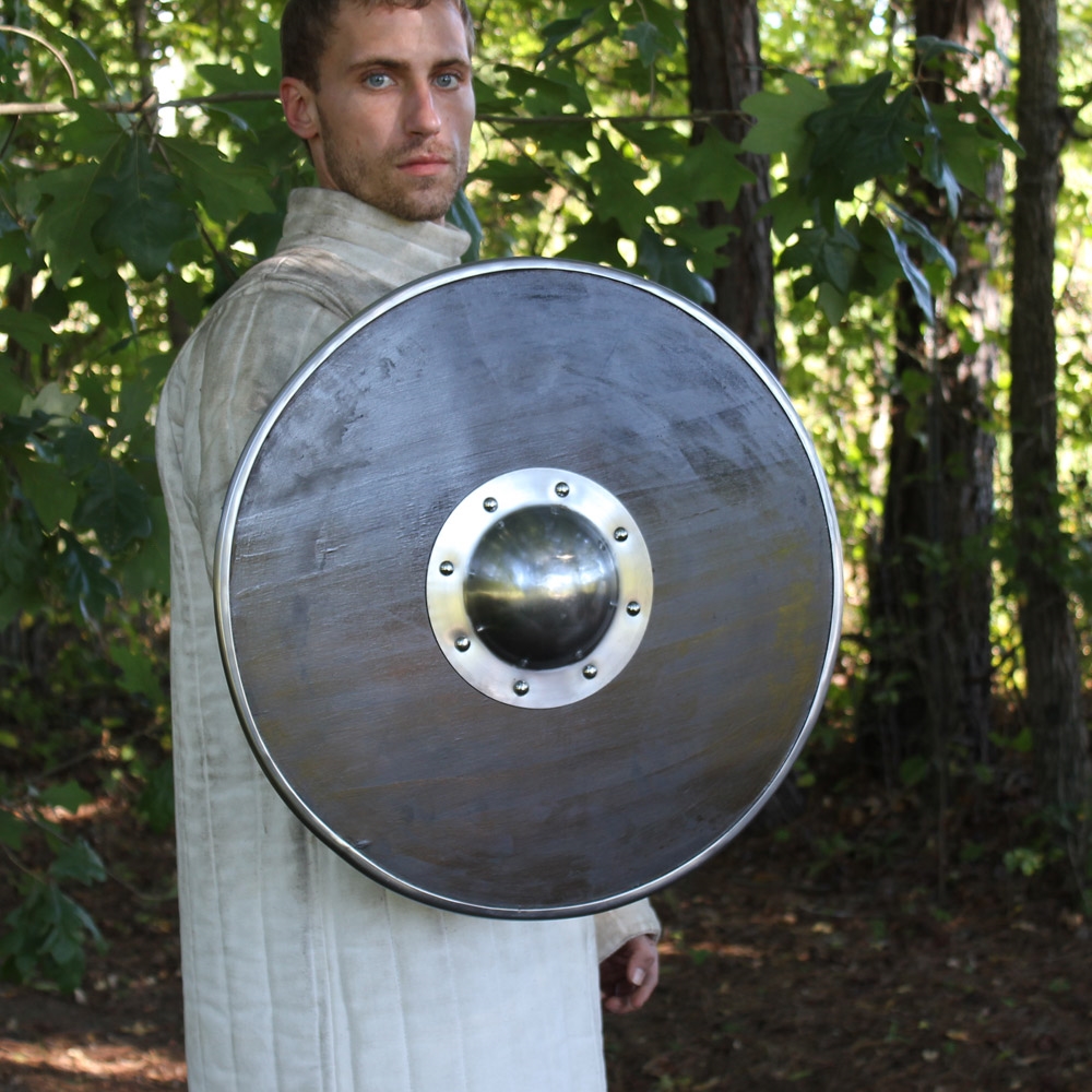 Norse Viking Black Death Shield 1N5-IN2139 - Viking Shields