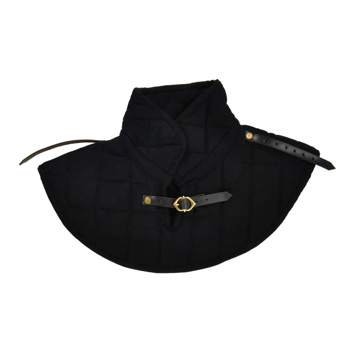 Padded Gambeson Collar - Black