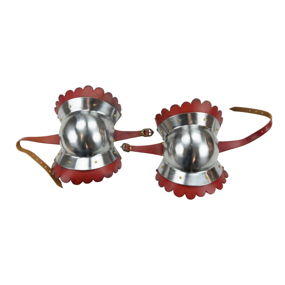 Poleyn Set - Knee Armor - 18 Gauge