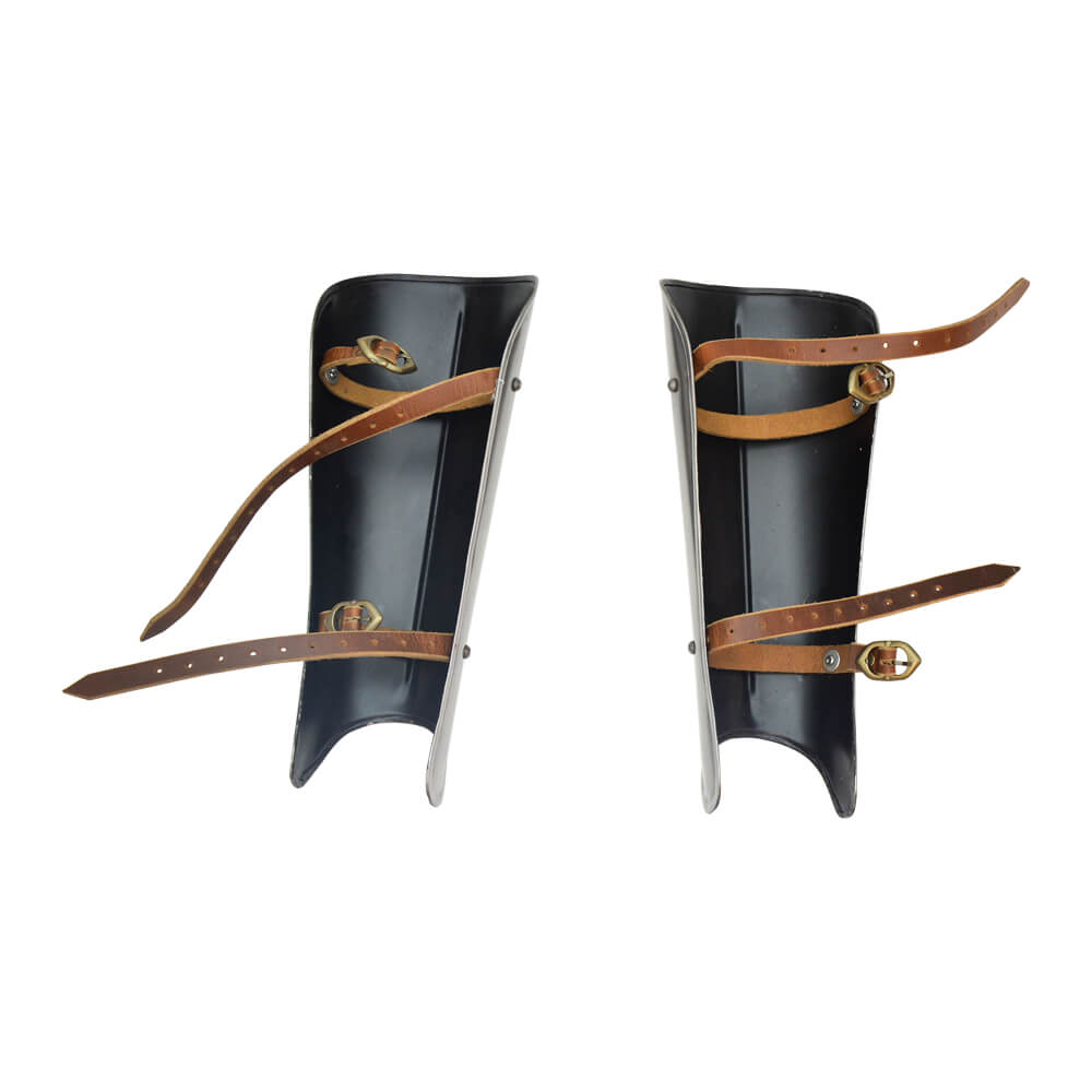 Ridged Greaves - 18 Gauge A016