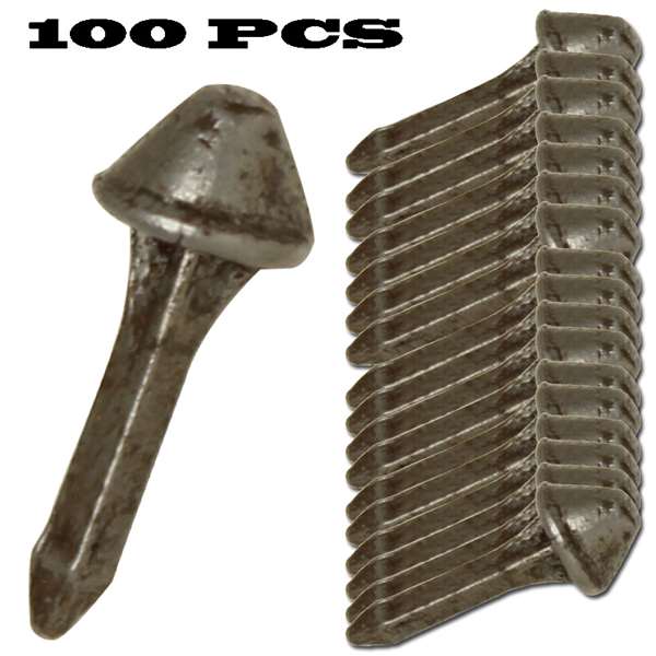Roman Army 100 Peice Iron Boot Hob Nails 6F5-IN8303 - Medieval Decor