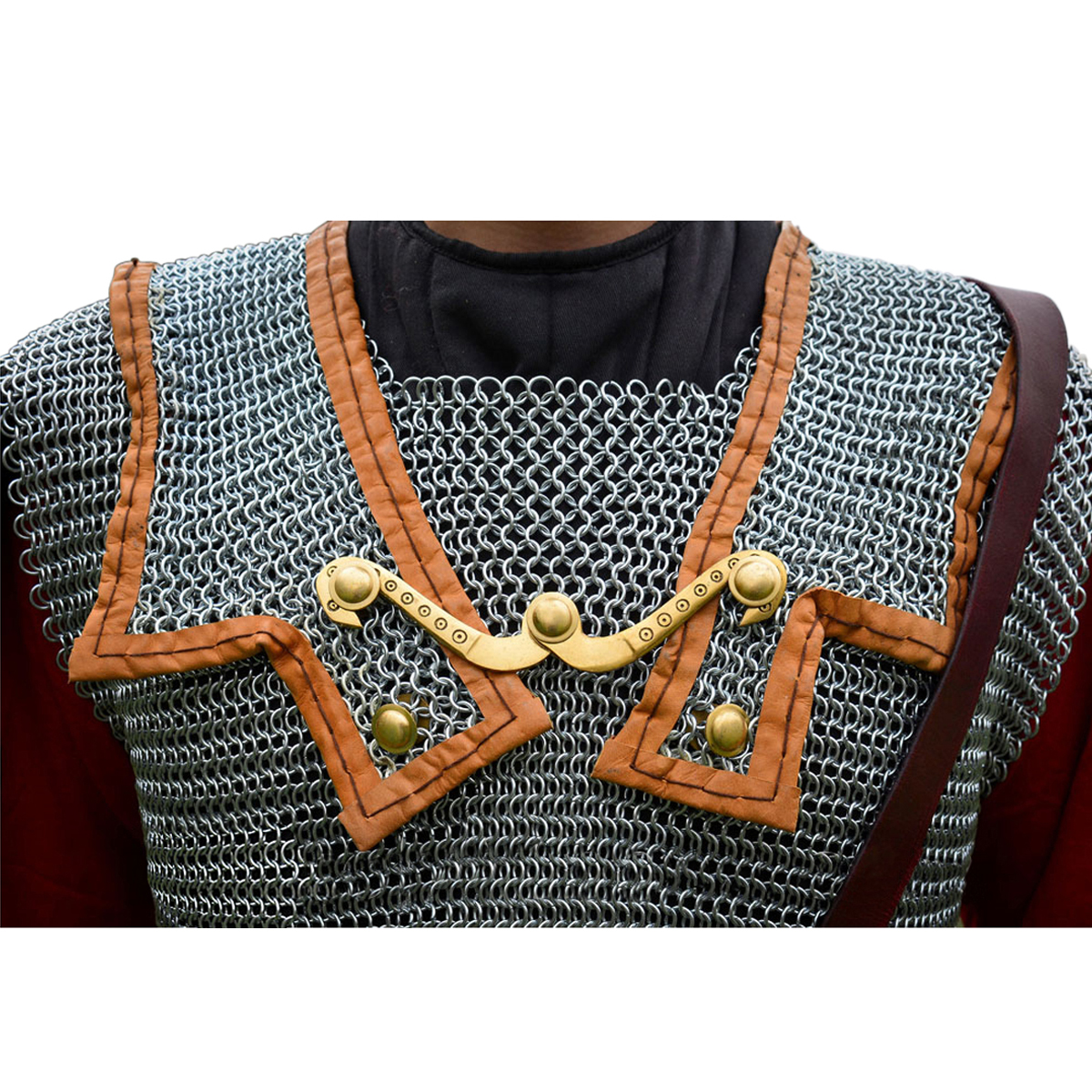 Roman Chainmail Lorica Hamata – Butted Zinc Plated Mild Steel
