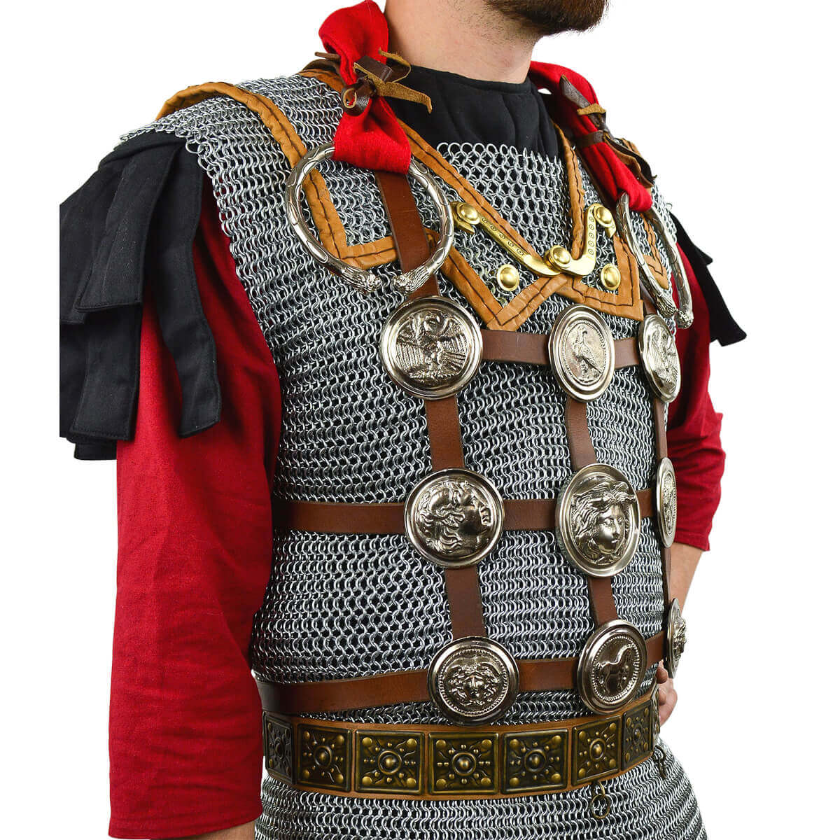 Roman Legionary Veteran's Phalerae - Tin Plated Brass