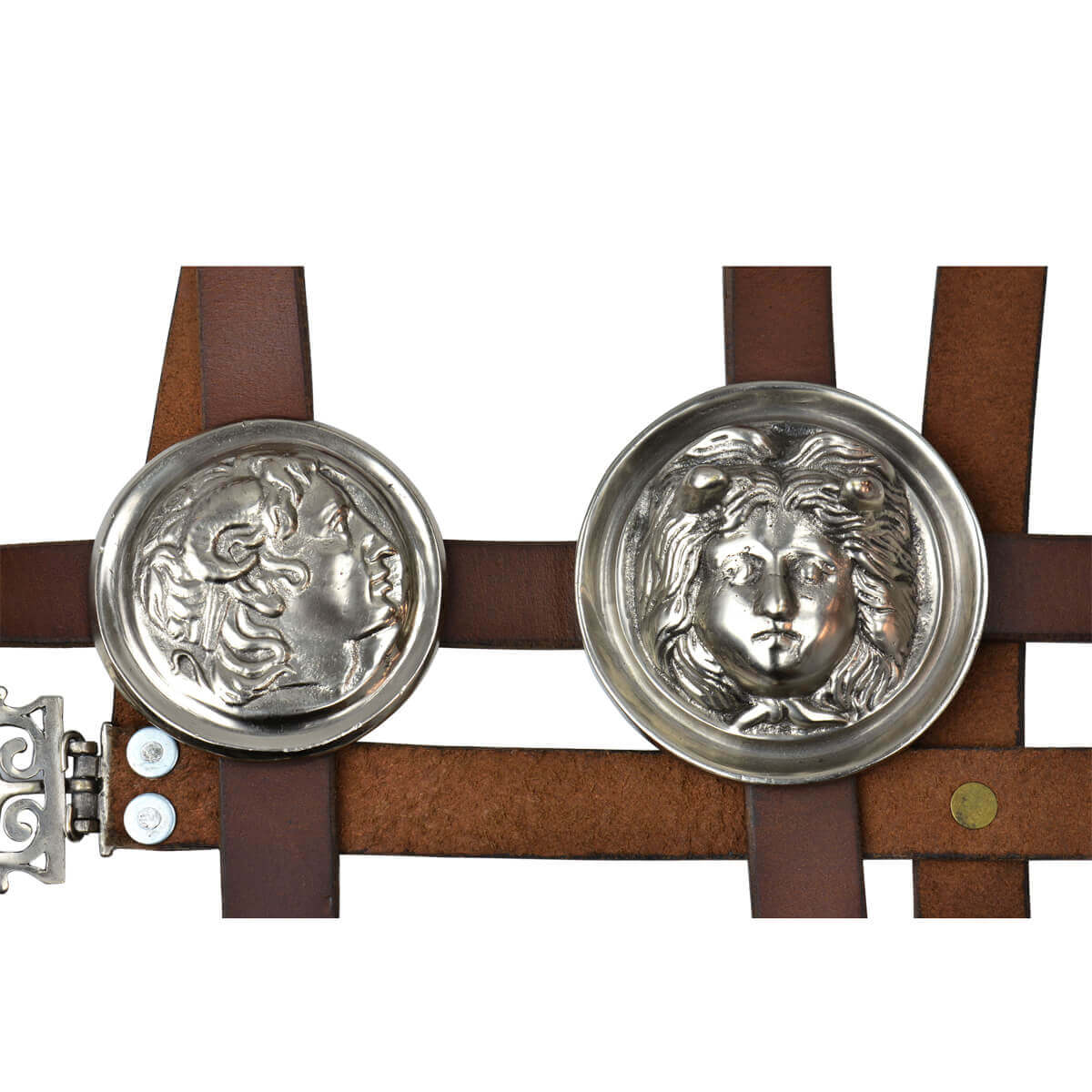 Roman Legionary Veteran's Phalerae - Tin Plated Brass