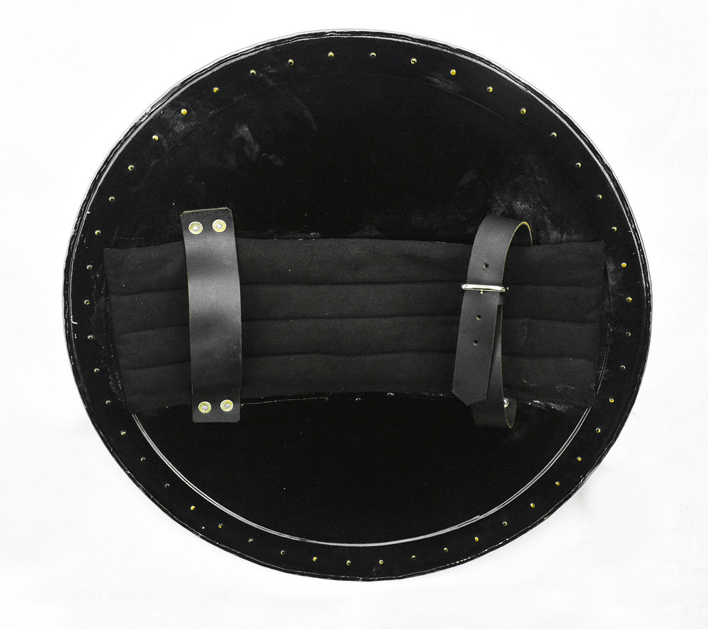 Rotella / Rodela Shield with Sunburst and Spike- 16 Gauge Steel KW-LB25