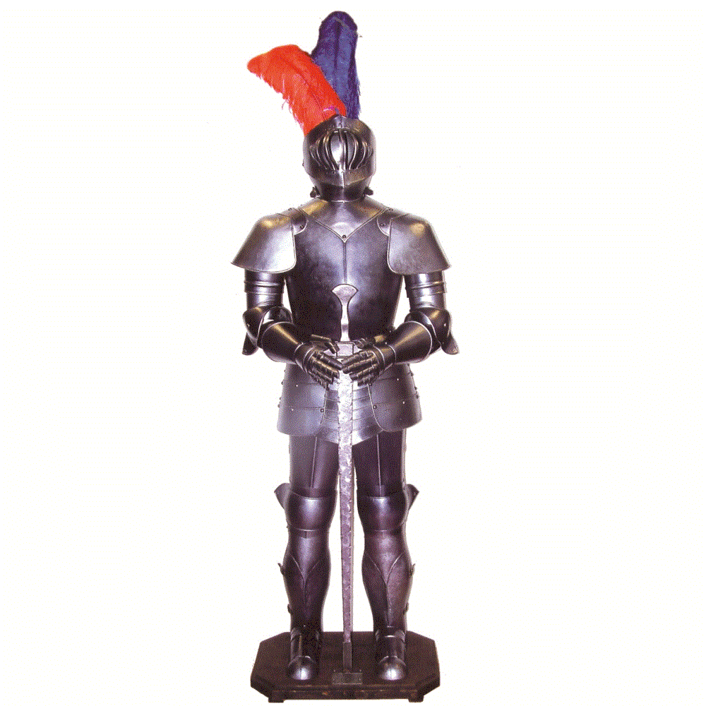 Sentinal Knight Suit of Armor with Sword - Aluminum Armor - G-02 by Arm