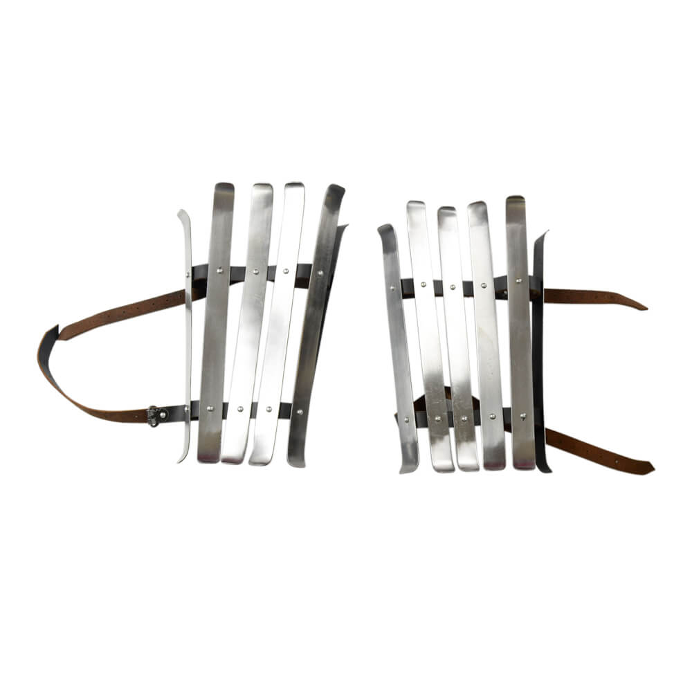 Splinted Greaves - 16 Gauge SNSA9503 - Greaves and Leg Armor