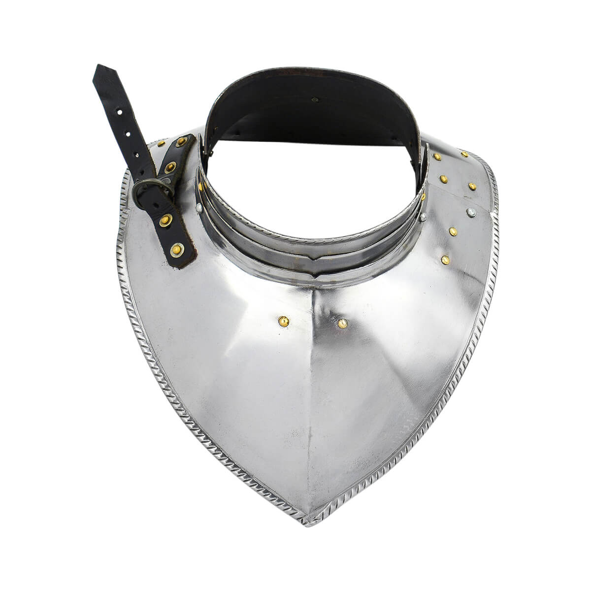 Steel Gorget with Articulated Collar