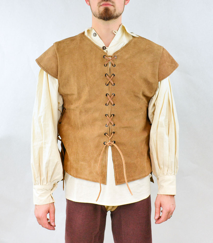 Suede Leather Jerkin KW-LB25430