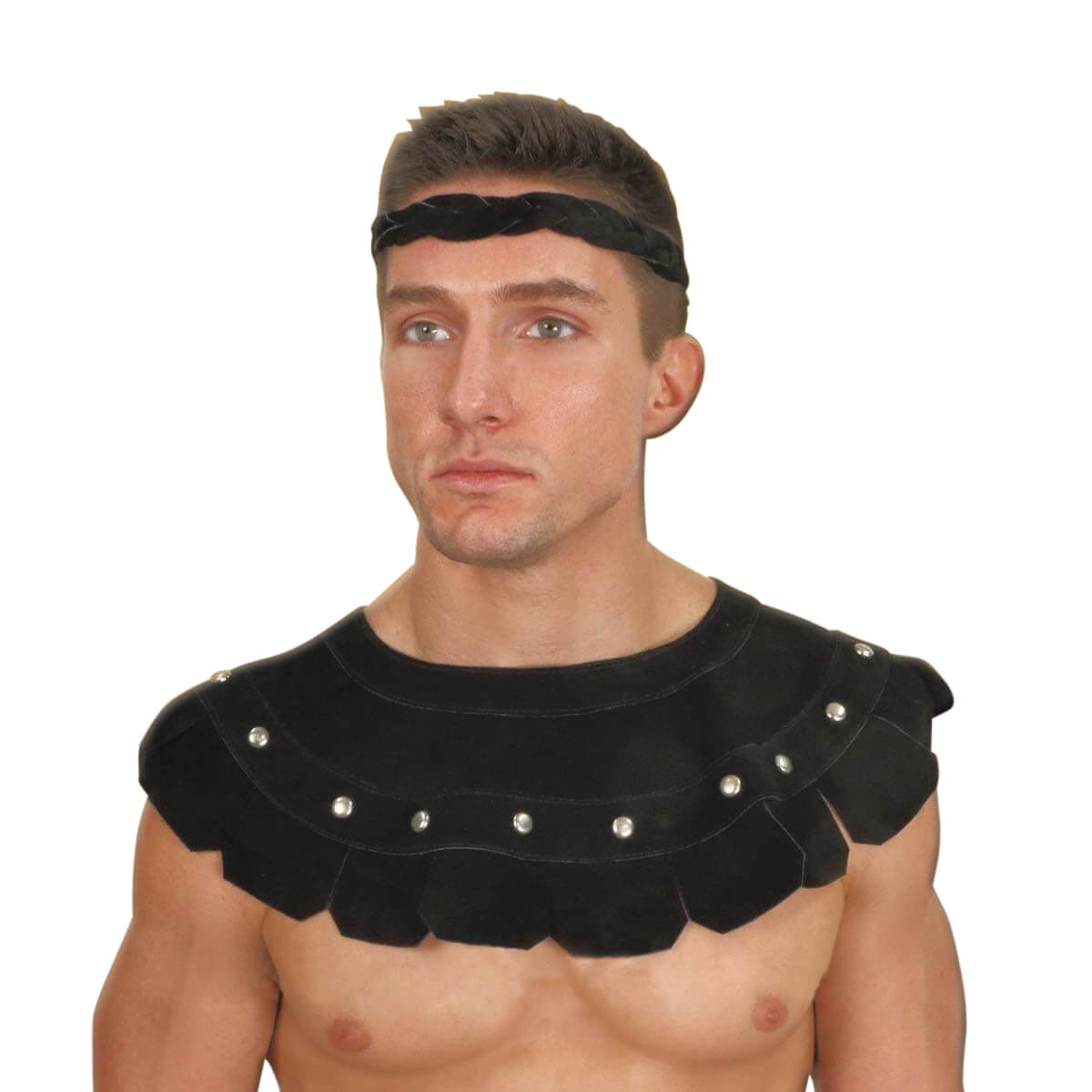 Suede Studded Mantle