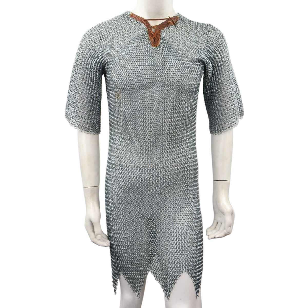 Viking Chainmail Half-Sleeve Hauberk – Butted – Zinc Coated – Closeout
