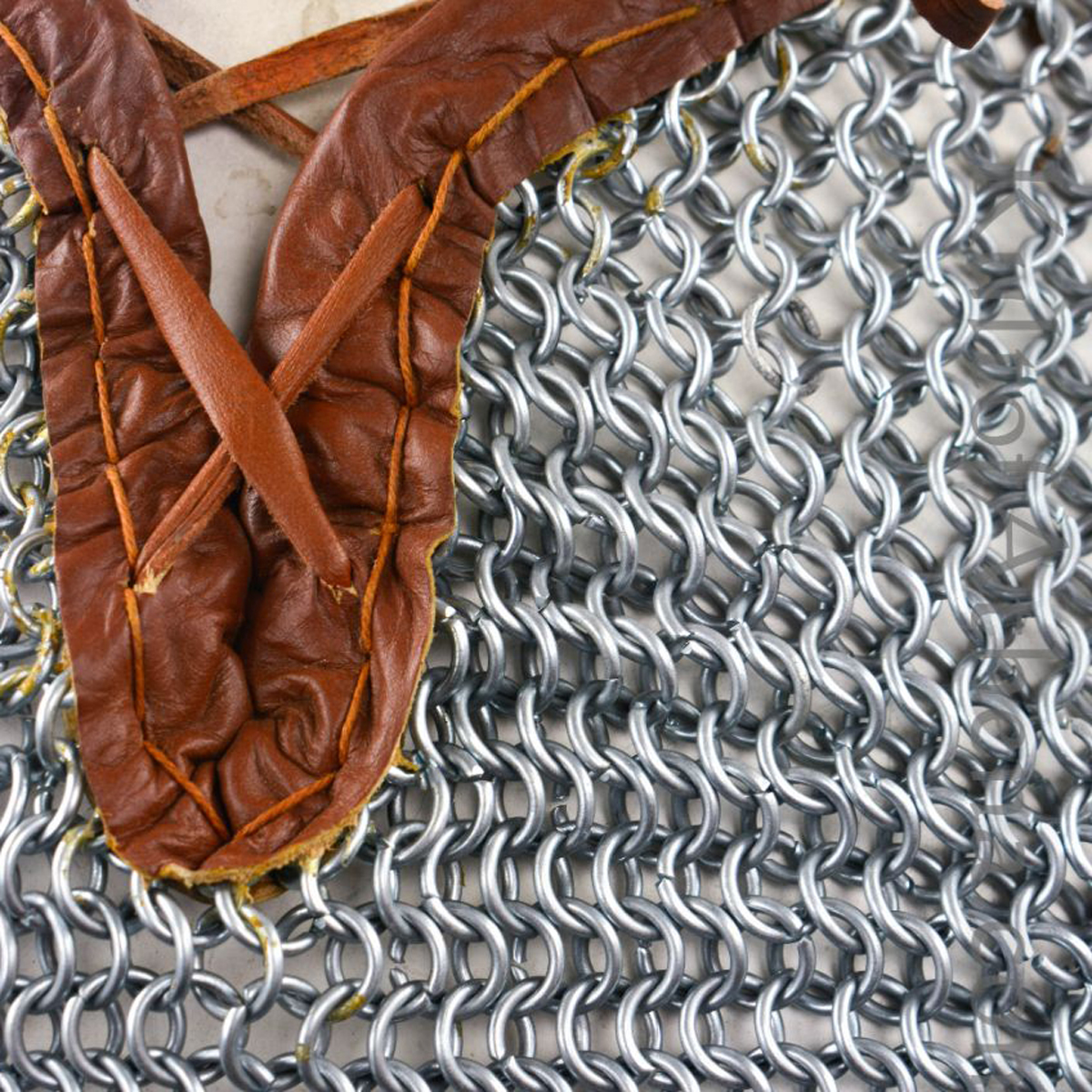 Viking Chainmail Half-Sleeve Hauberk – Butted – Zinc Coated – Closeout