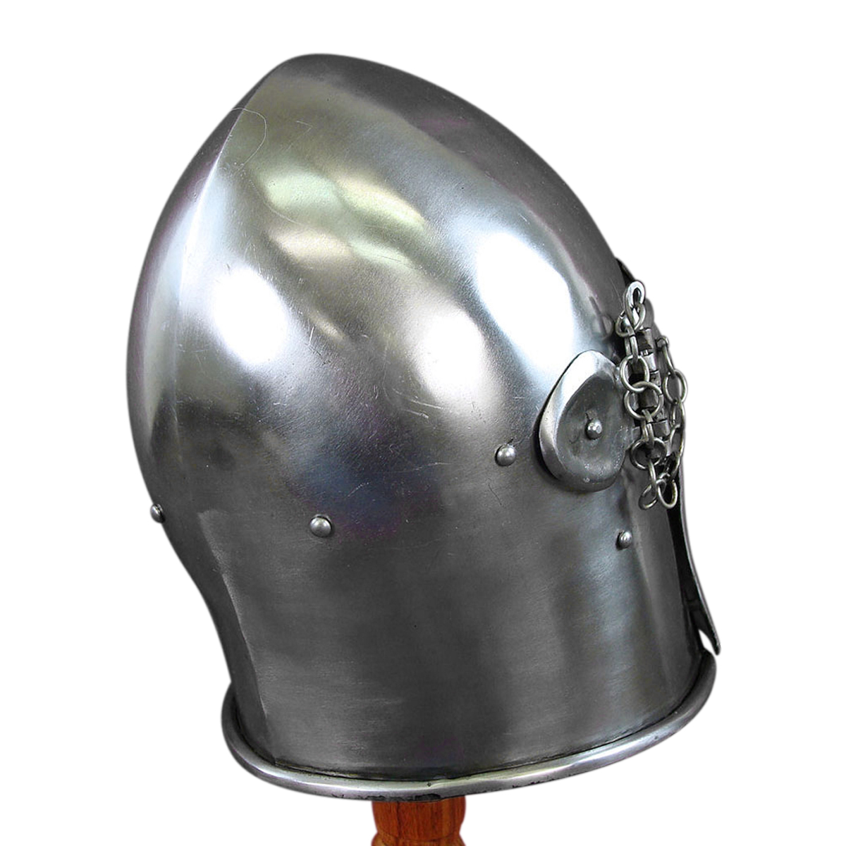 Visored Bascinet – 14 Gauge Steel KW-SNH2236PL14