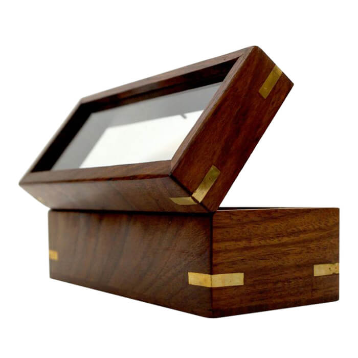 Wooden Display Box - Nautical Decor - SH48528B by Armor Venue