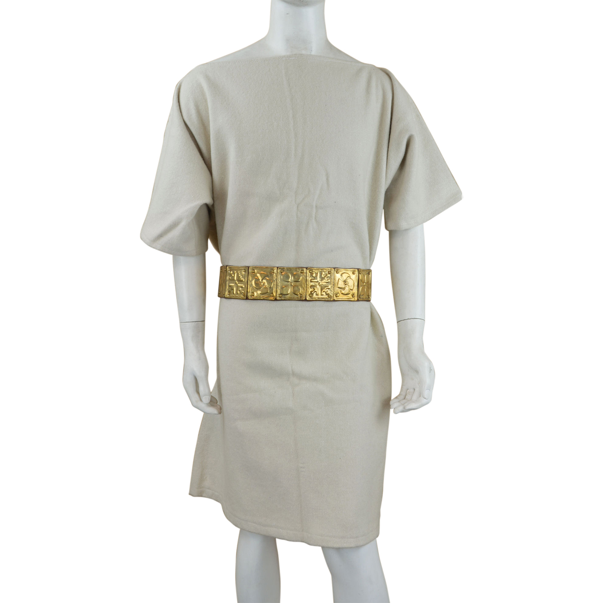 Wool Roman Tunic – White KW-AH6016_W