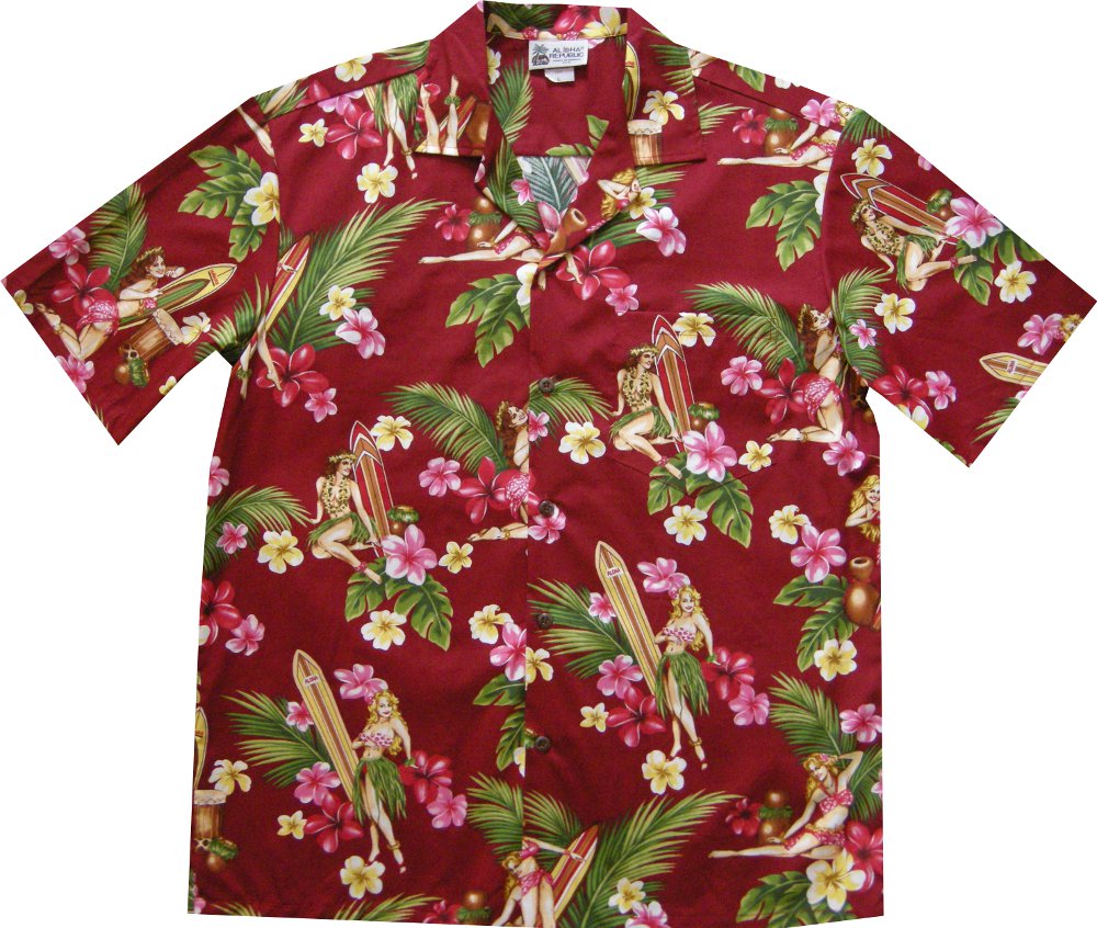 Hawaiian Hula Men Hawaiian Shirt