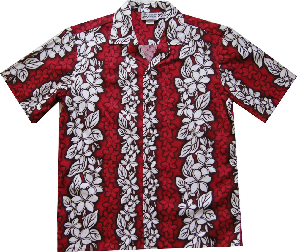 Panel Lei Men Hawaiian Shirt