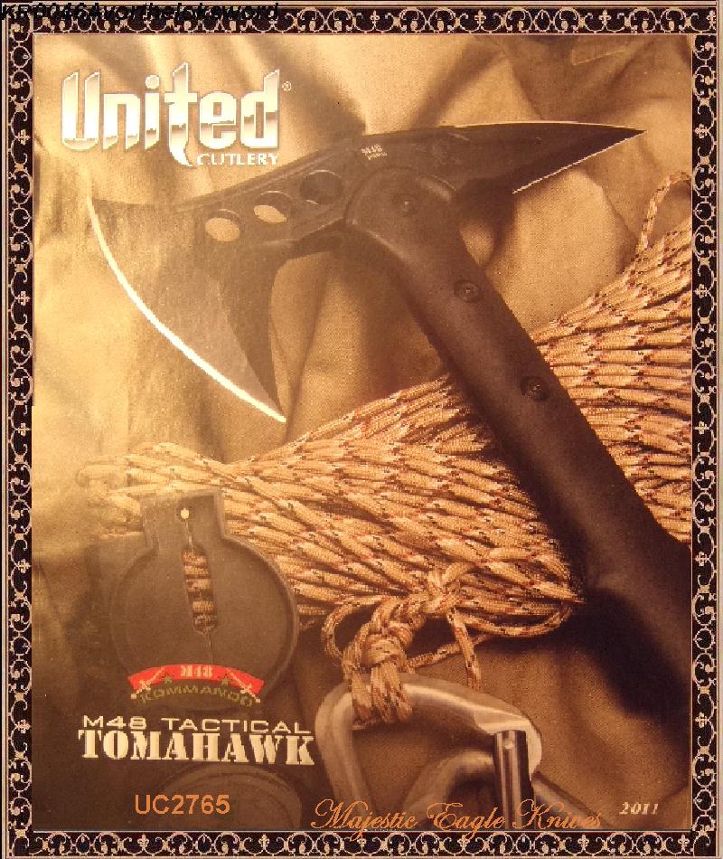 United Cutlery UC2765 M48 Hawk Tactical Tomahawk & Sheath