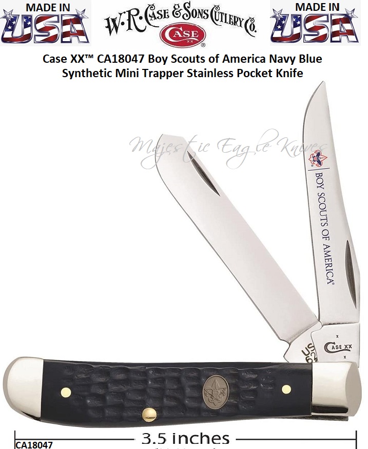 W.R. Case & Son's Cutlery CA18047 Case Boy Scouts of America Standard ...