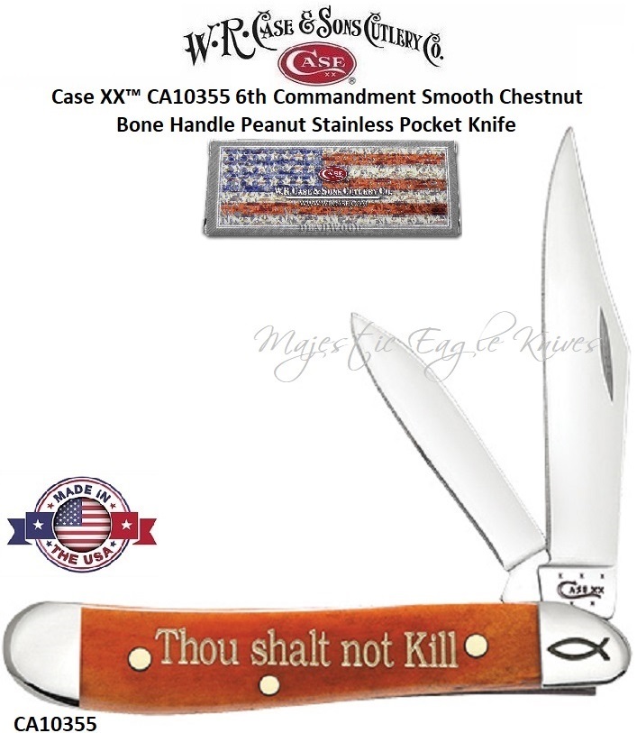 W.R. Case & Sons Cutlery CA10355 Case XX™ 6th Commandment Smooth ...