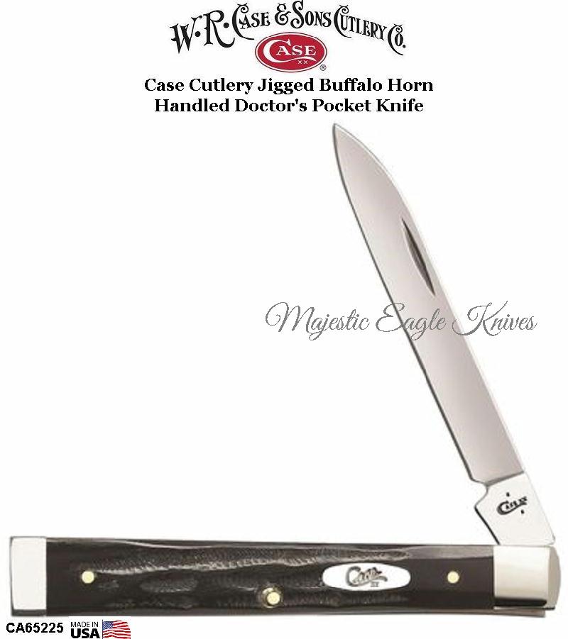 W.R. Case & Son's Cutlery CA65225 Case Cutlery Jigged Buffalo Horn ...