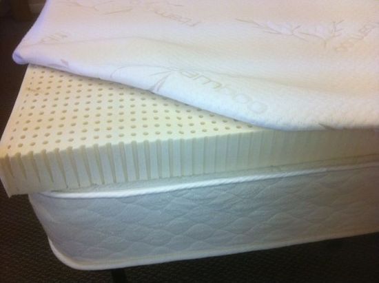 3 Inch All Natural Talalay Latex Mattress Topper, 3 Inch All Natural ...