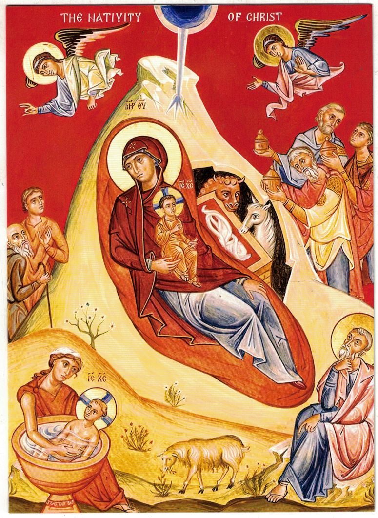 Nativity Gifts,Orthodox Nativity, Orthodox Nativity Icon Cards ...