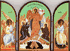 Resurrection of Christ Triptych Orthodox Icon