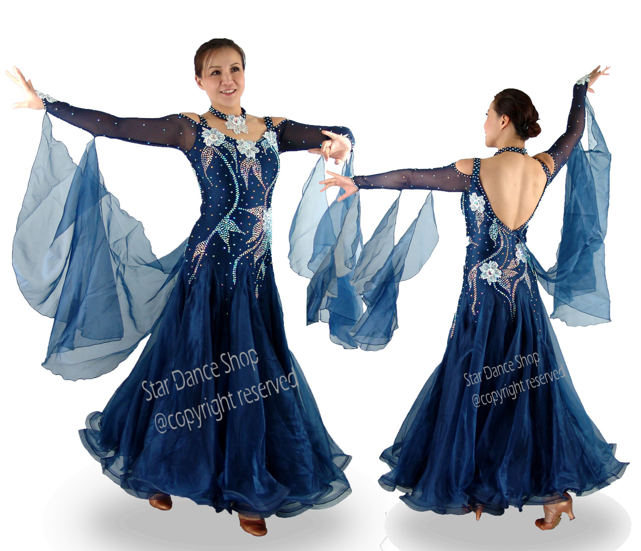 Smooth Ballroom Dance Dresses