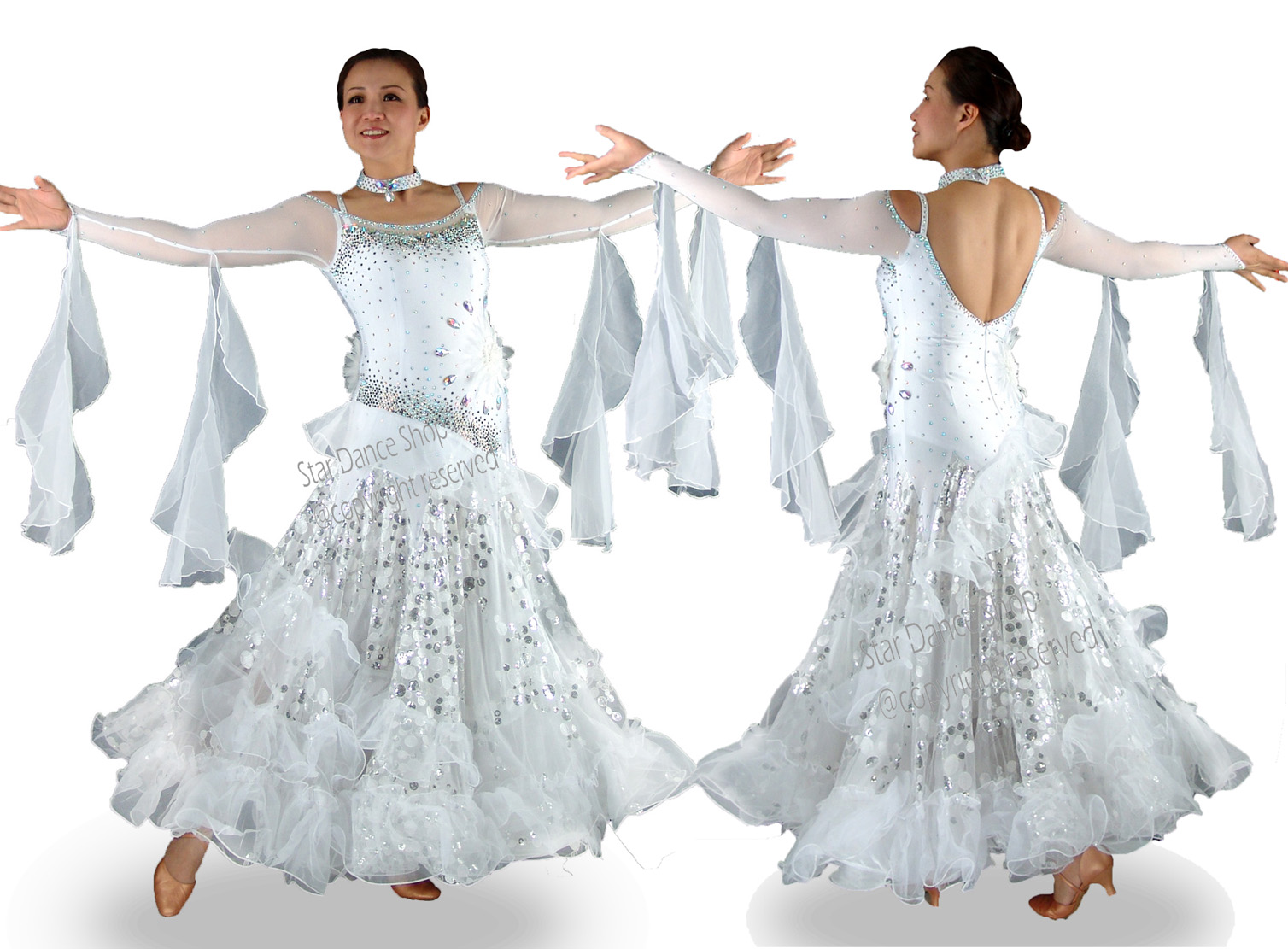 850540 Ballroom Smooth Dance Costume