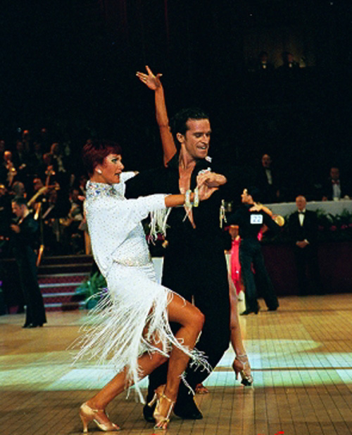 Professional Latin Ballroom Dancers