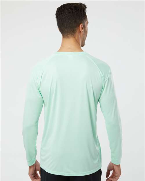Unisex 100% polyester long sleeve tee