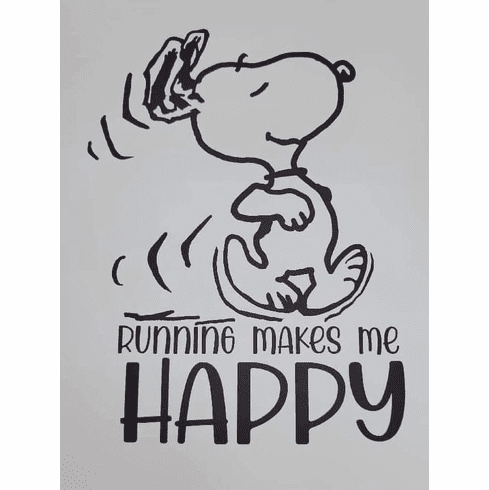 Snoopy Running