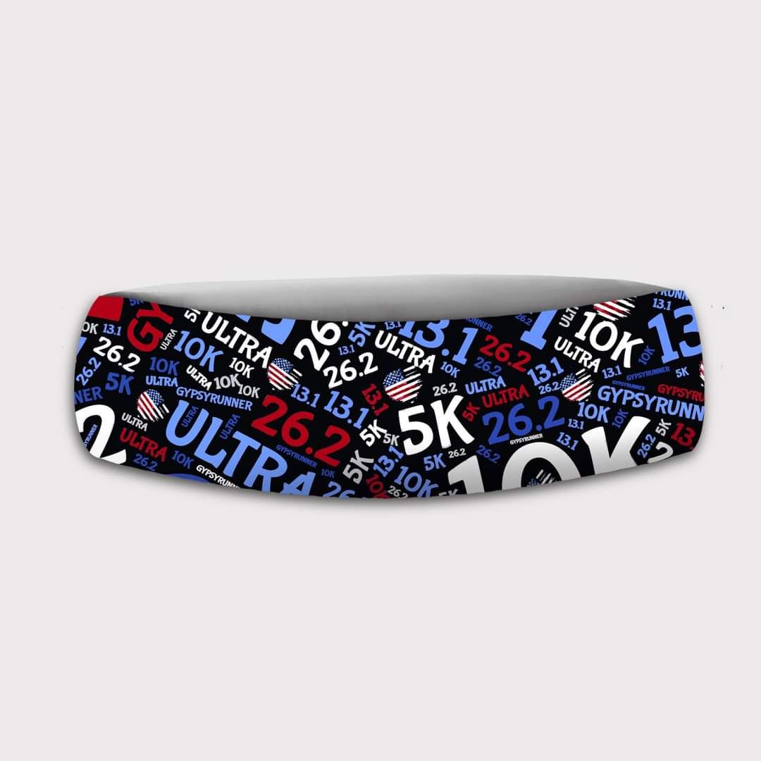 Headbands with sublimated print