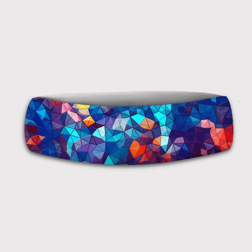 Headbands with sublimated print