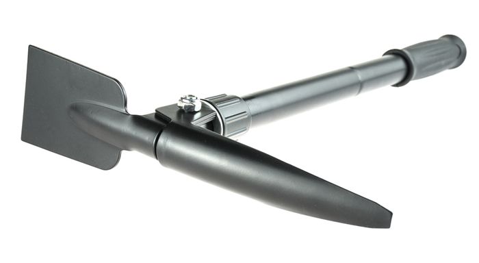 20" Folding Prospector's Pick, Hardened Steel, with Pouch