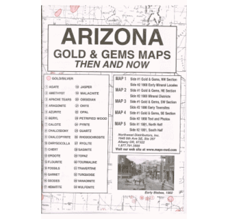 Gold Arizona Map