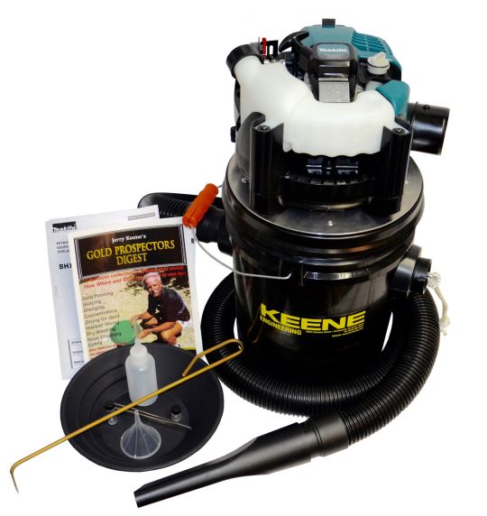 Keene Gas Powered Vacuum SkyVac Mighty Atom Wet & Dry Gutter Vacuum,