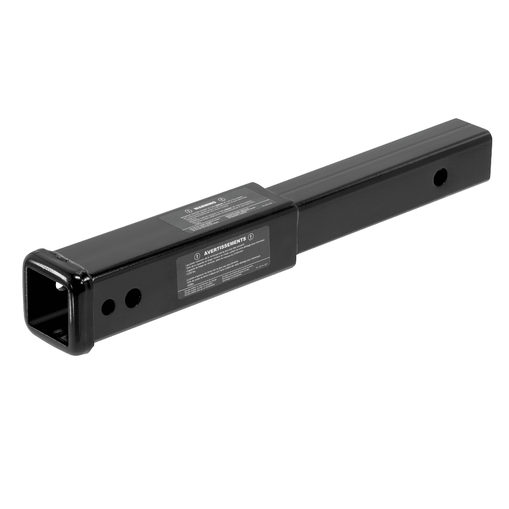 2" Trailer Hitch Receiver Extension - 14" Long, 3,500 lb. Rated