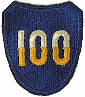 100th Infantry Division Patch